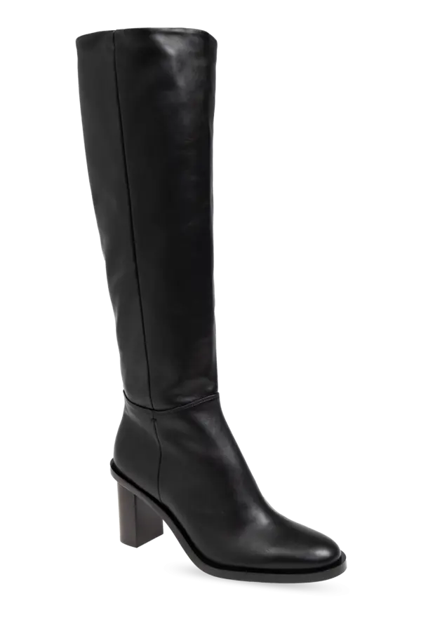Max Mara Knee High Leather Boots