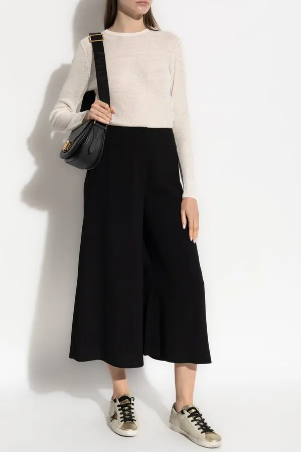 Theory Wide-leg 7/8 Length Trousers