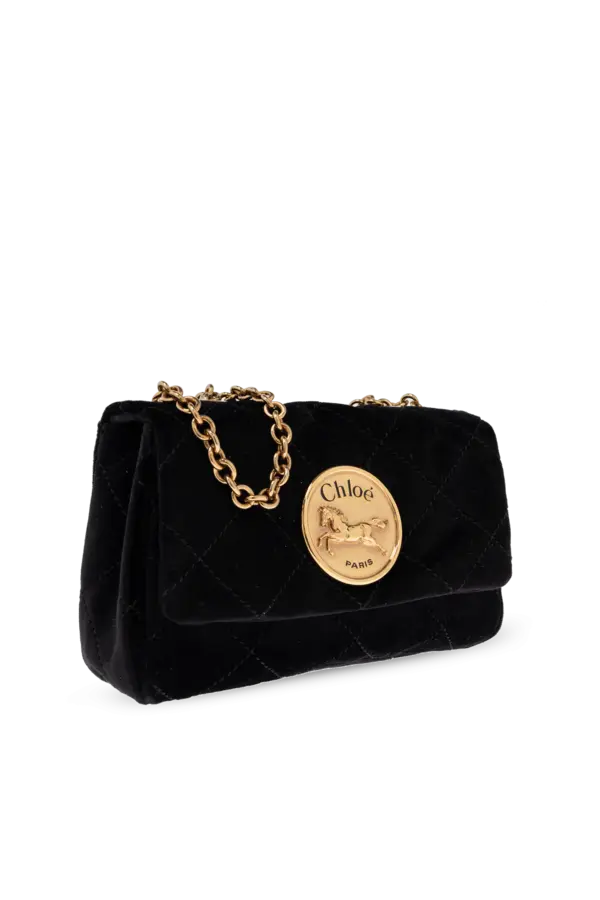 Chloé Heritage Small Shoulder Bag - Black