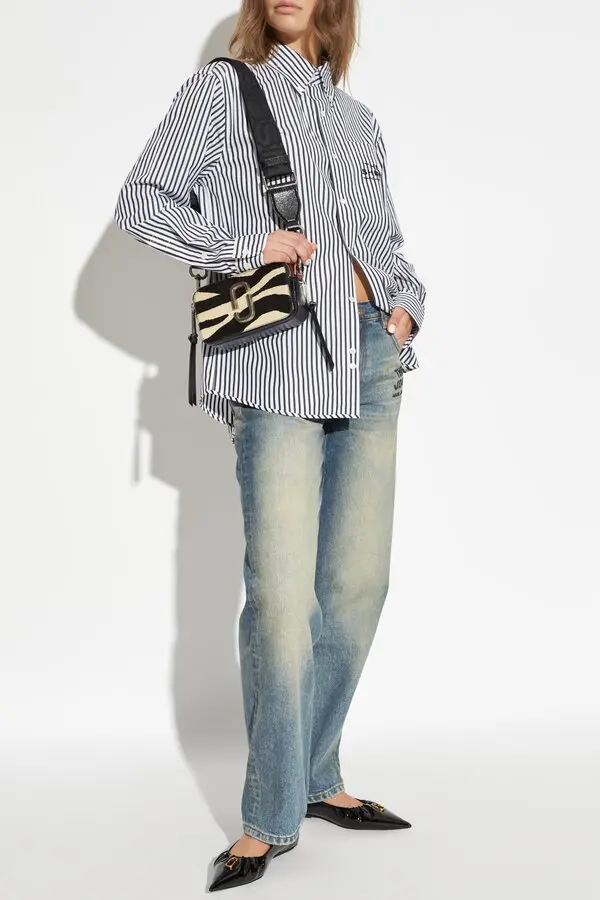 Marc Jacobs Striped Cotton Shirt - White