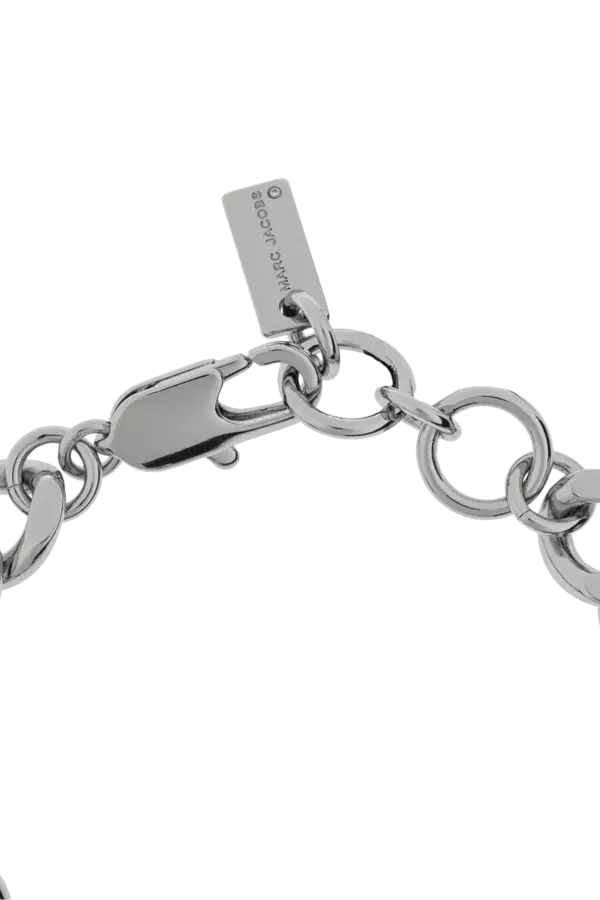 Marc Jacobs Brass Charm Bracelet - Silver