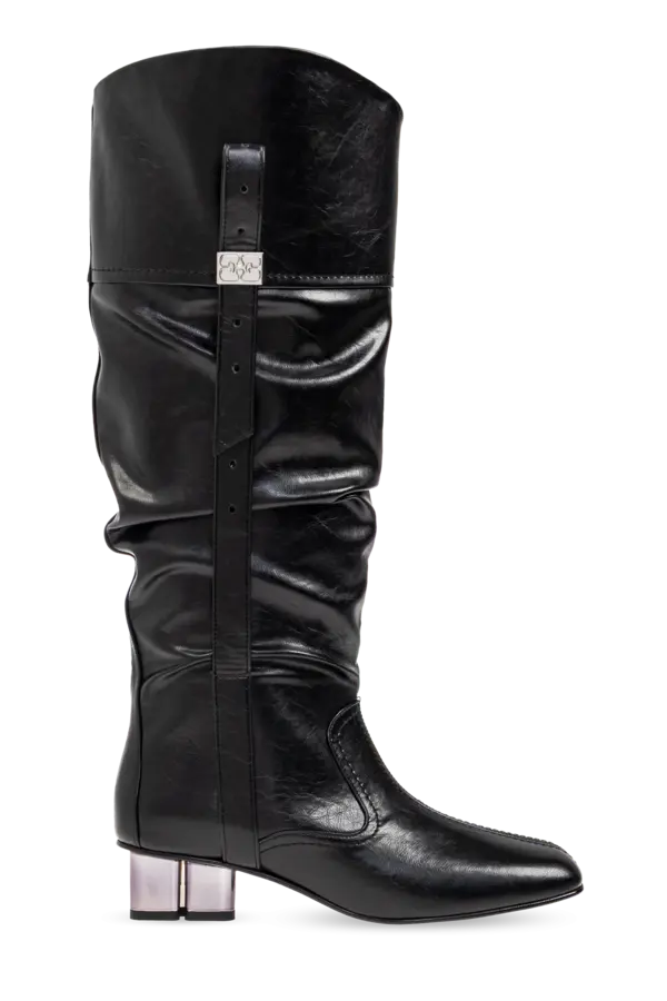 GANNI Slouchy Heeled Boots
