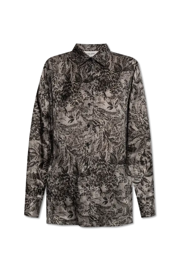GOLDEN GOOSE Patterned Viscose Shirt
