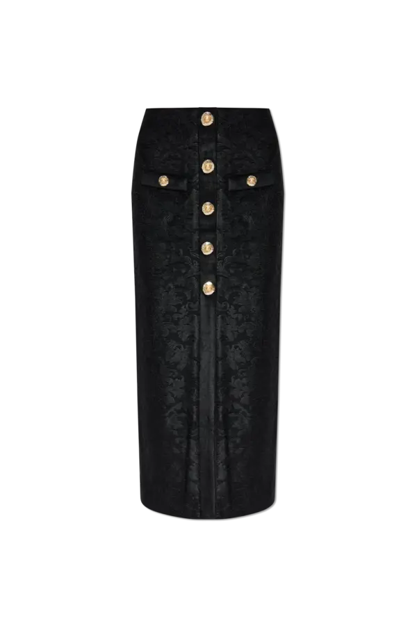 Balmain Skirt With Decorative Buttons