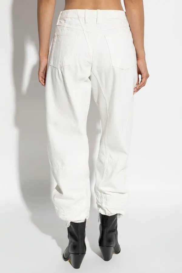 JIL SANDER Jeans With Decorative Finish