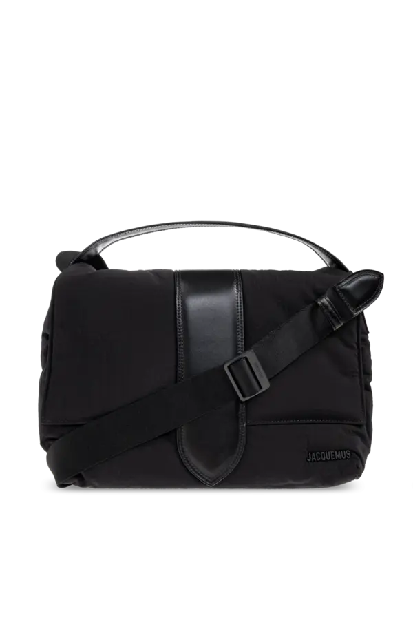 Jacquemus Le Messenger Bambin Shoulder Bag - Black