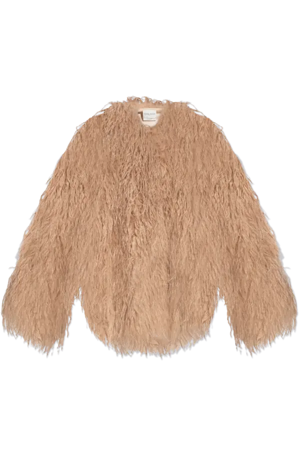 FORTE_FORTE Faux Fur Jacket