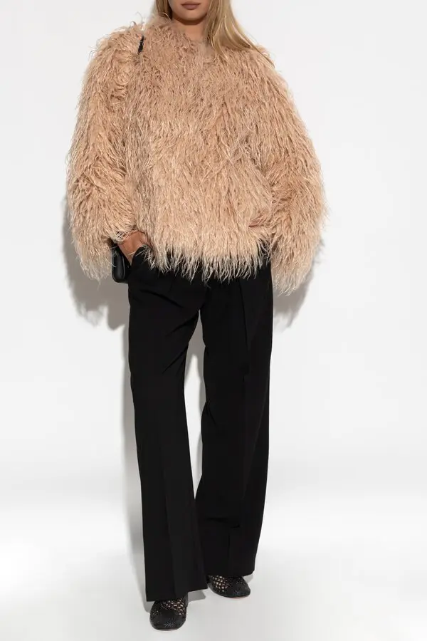 FORTE_FORTE Faux Fur Jacket