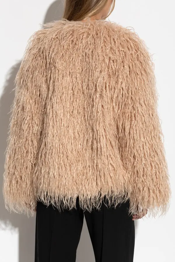 FORTE_FORTE Faux Fur Jacket