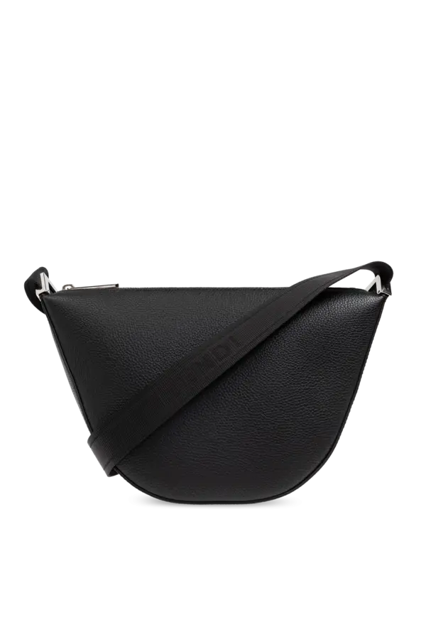 Fendi Small Melon Shoulder Bag - Black