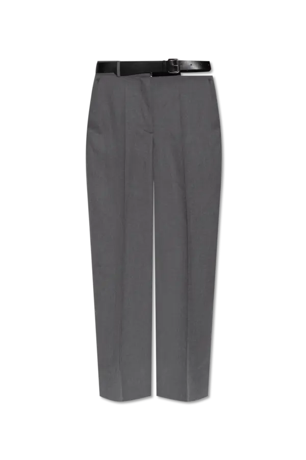 Stella McCartney Wool Crease-front Trousers
