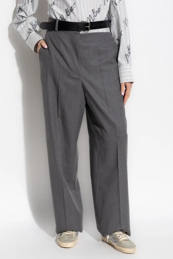 Stella McCartney Wool Crease-front Trousers