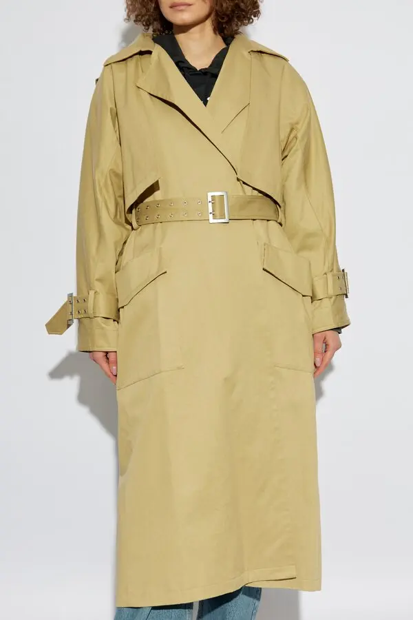 GESTUZ Belted Trench Coat
