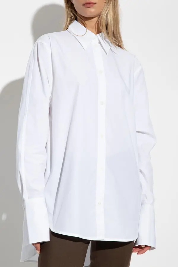 TOTEME Oversized Organic Cotton Shirt