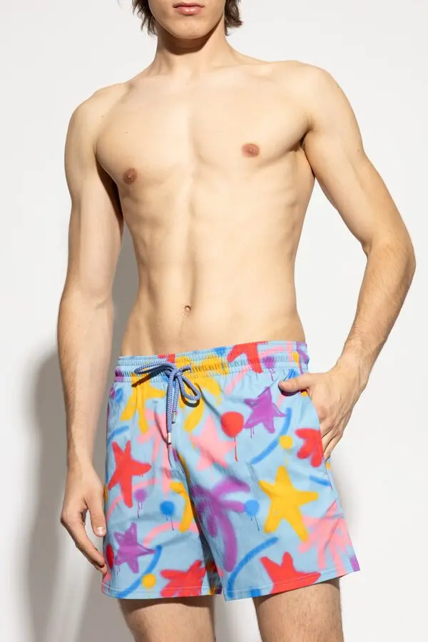 Palm Angels X Vilebrequin Swim Shorts
