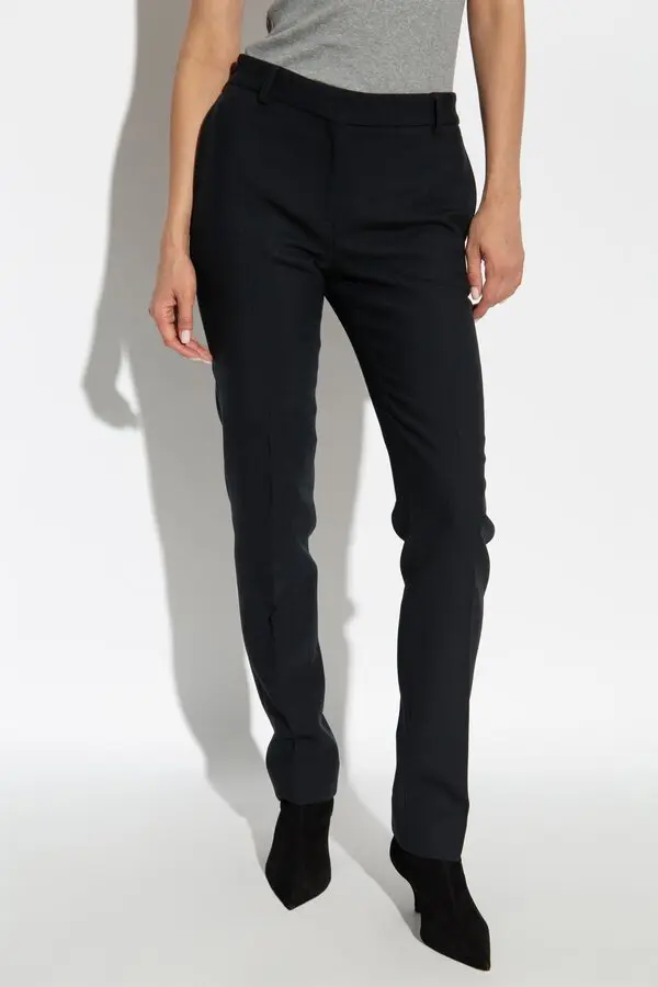 TOTEME Straight Leg Pants With Pockets