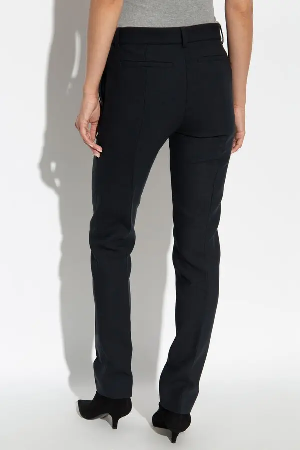 TOTEME Straight Leg Pants With Pockets
