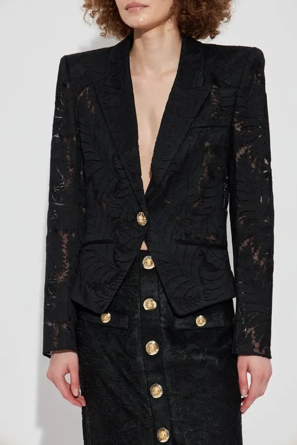 Balmain Lace Blazer