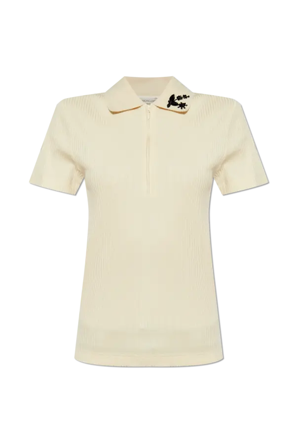 Moncler Polo With Applique
