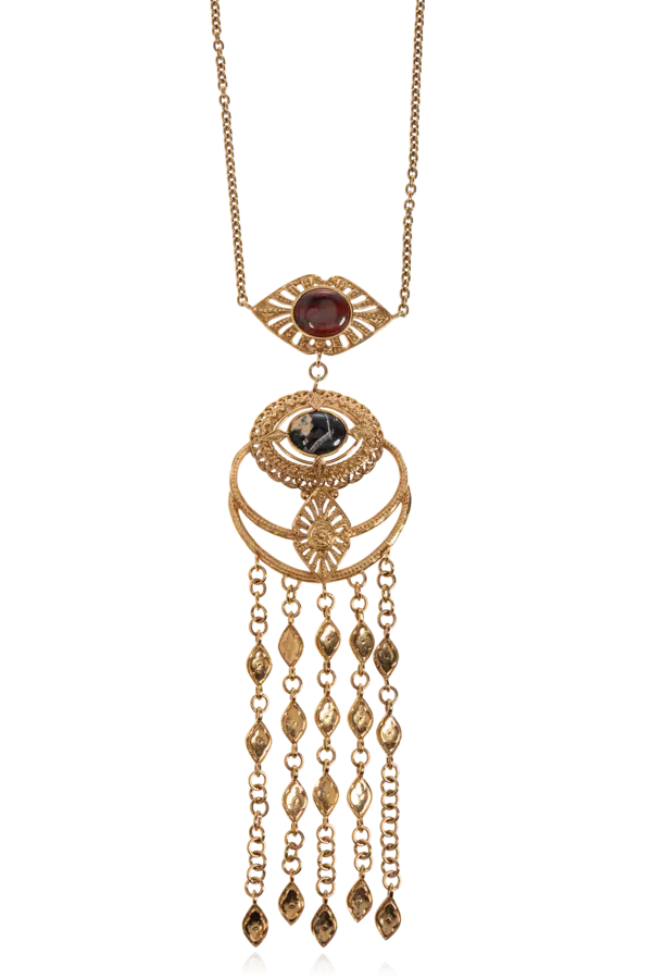 Chloé Necklace With Precious Stones - Gold