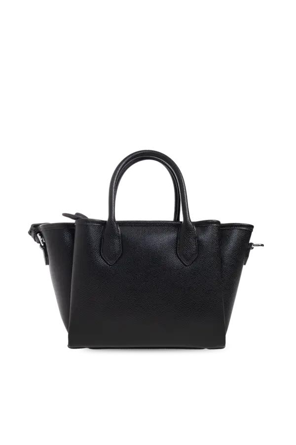 Emporio Armani Grained Calf Leather Handbag