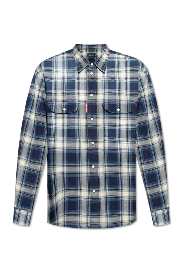 Dsquared2 Checked Pattern Shirt