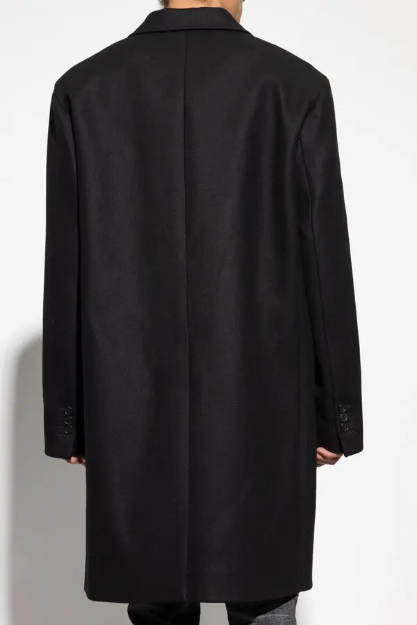 Dsquared2 Wool Coat - Black