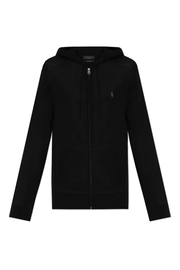 ALLSAINTS Mode Wool Sweatshirt - Black
