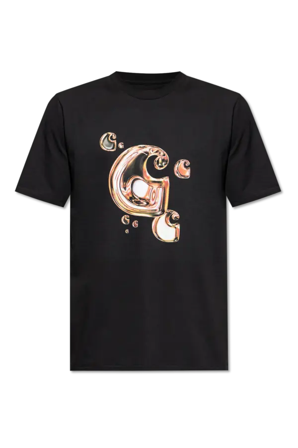 Carhartt Work In Progress T-shirt With Print - Black