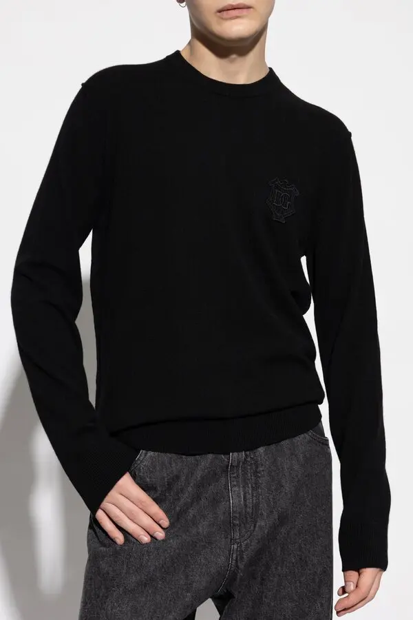 Dolce & Gabbana Logo Cashmere Sweater