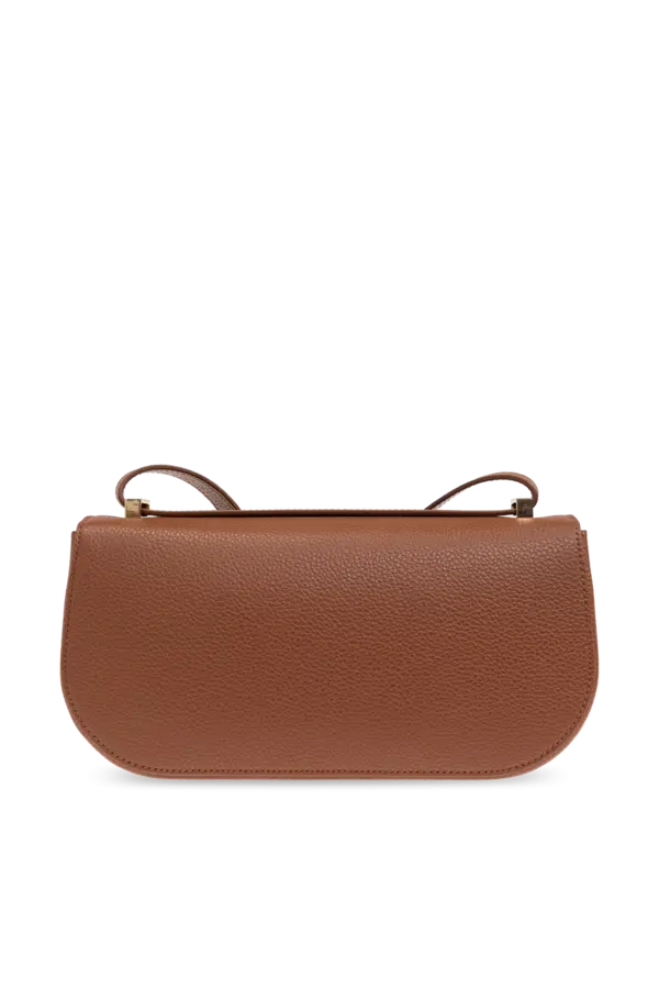 FERRAGAMO Leather Shoulder Bag - Brown