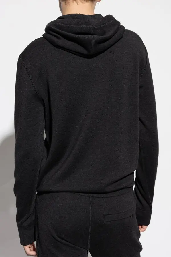 Dolce & Gabbana Hooded Wool-blend Sweatshirt