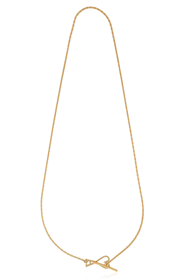Ami Logo Necklace - Gold