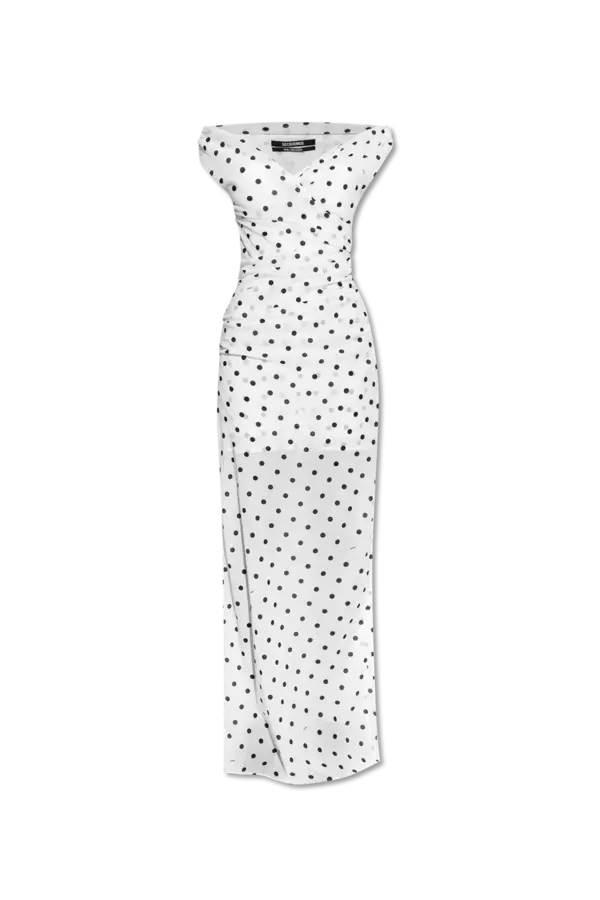 Jacquemus Polka Dot Patterned Maxi Dress