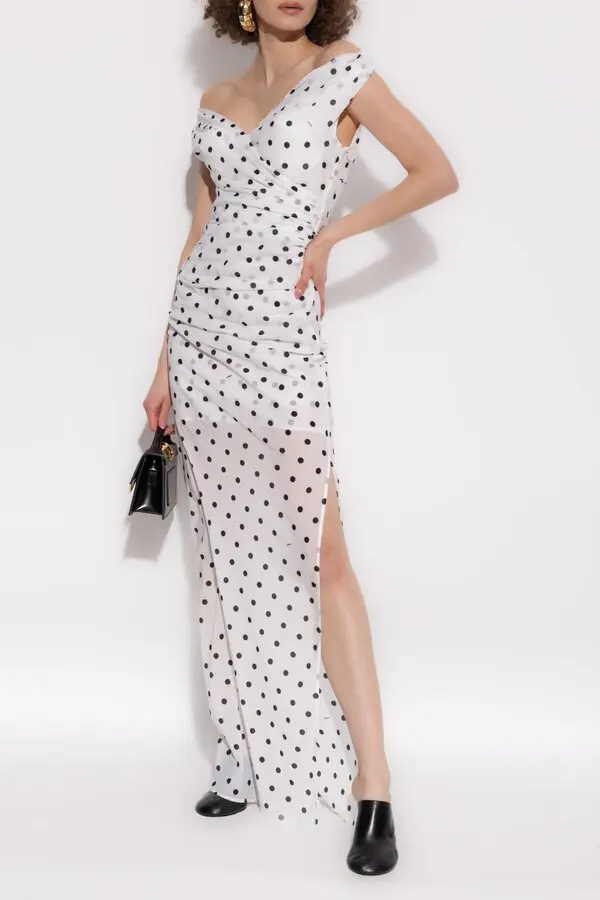 Jacquemus Polka Dot Patterned Maxi Dress