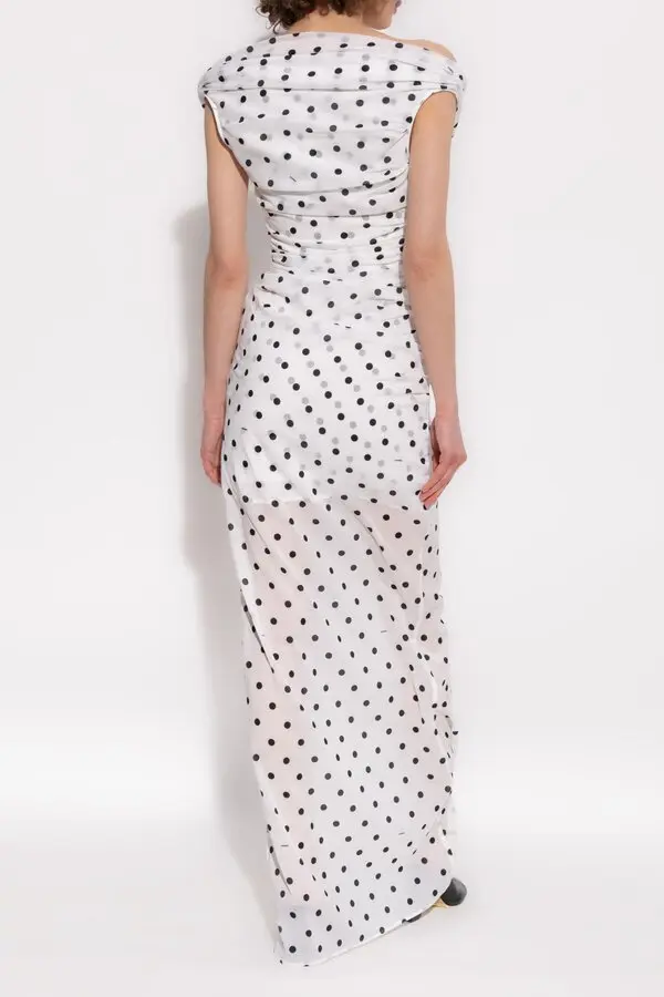 Jacquemus Polka Dot Patterned Maxi Dress