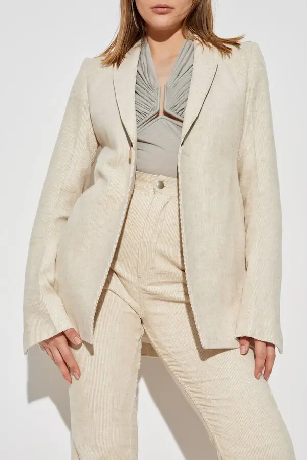 Rick Owens Corduroy Tailored Jacket