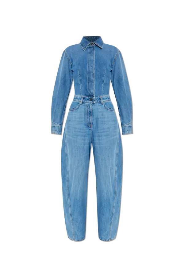 Givenchy Denim Jumpsuit - Blue
