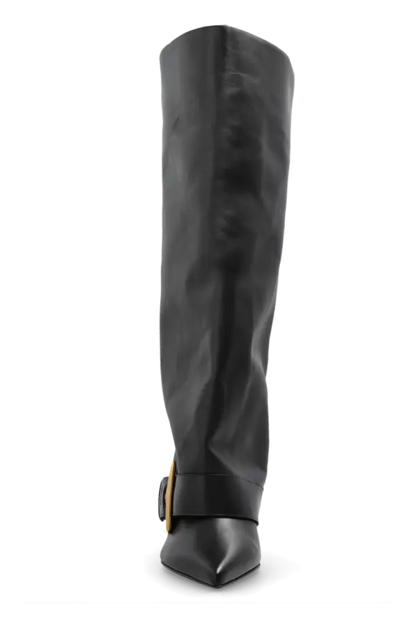 Balmain Leather Heeled Boots