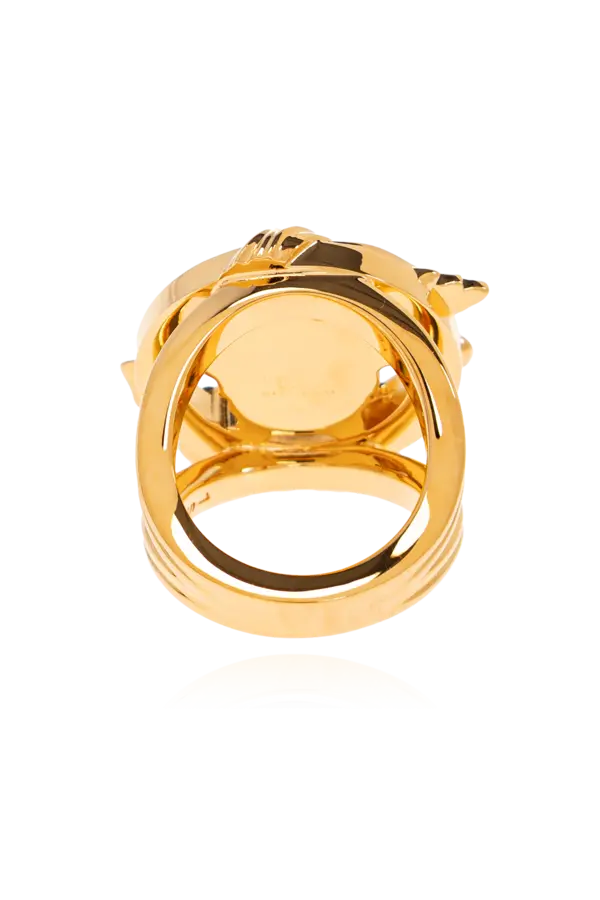 Versace Medusa Head Motif Ring