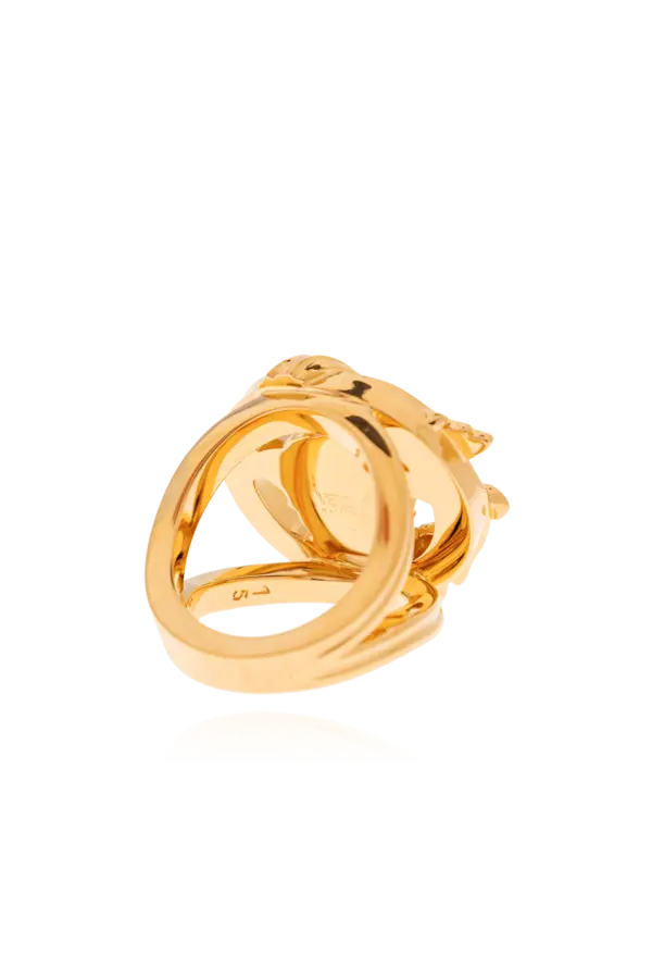 Versace Medusa Head Motif Ring