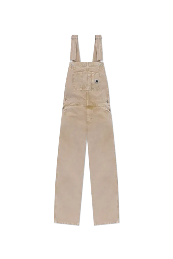 Carhartt Work In Progress Denim Overalls - Beige