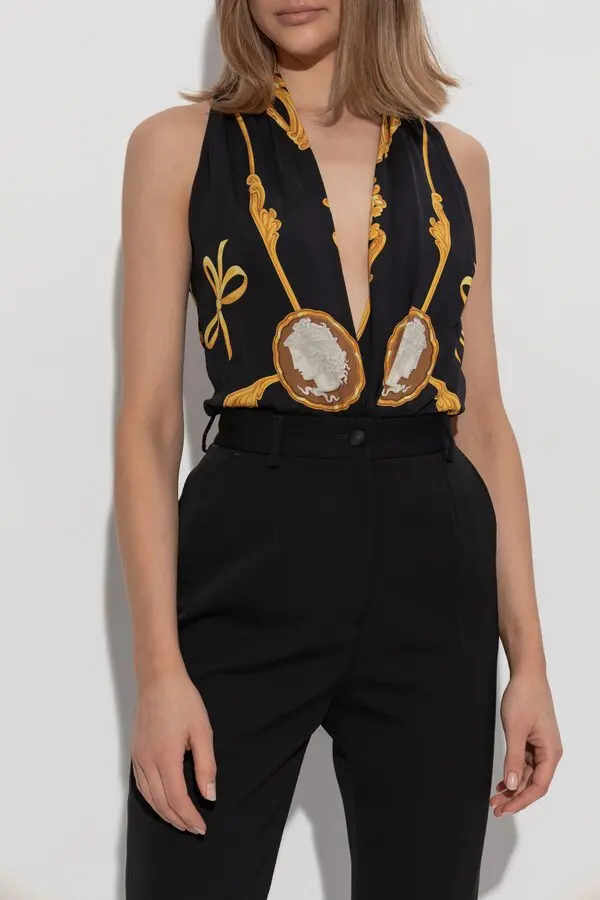 Versace Patterned Bodysuit
