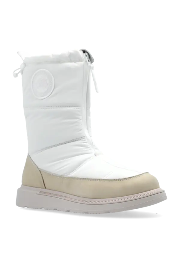 Canada Goose Cypress Logo Snow Boots - White
