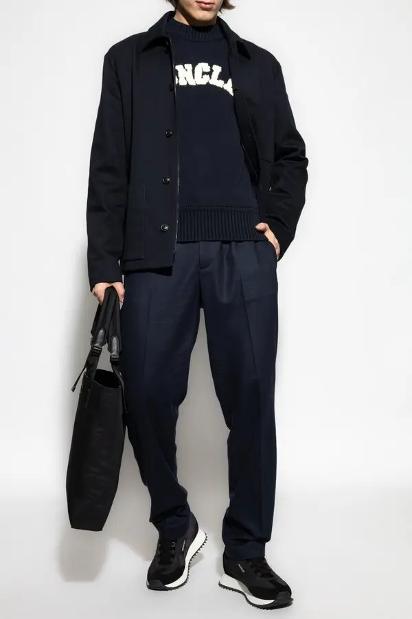 Moncler Cashmere Trim Trousers
