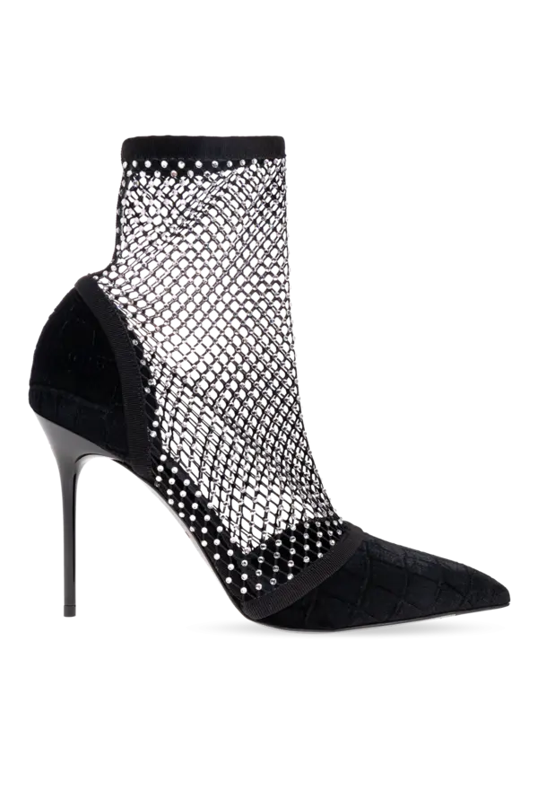 Balmain Heeled Ankle Boots