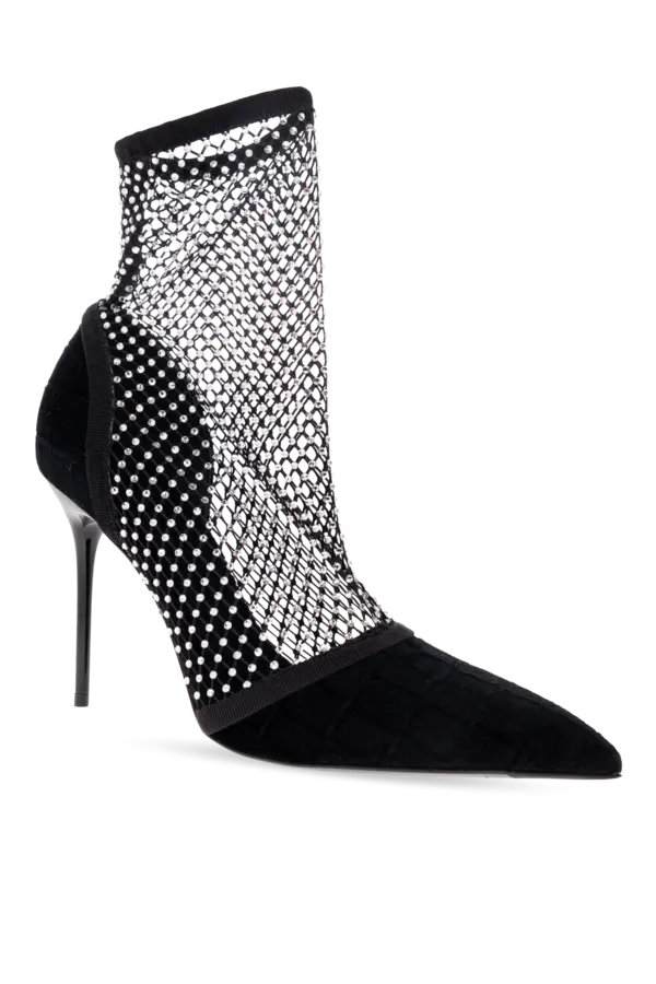 Balmain Heeled Ankle Boots