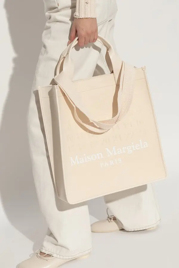 MAISON MARGIELA Leather Shopper Bag