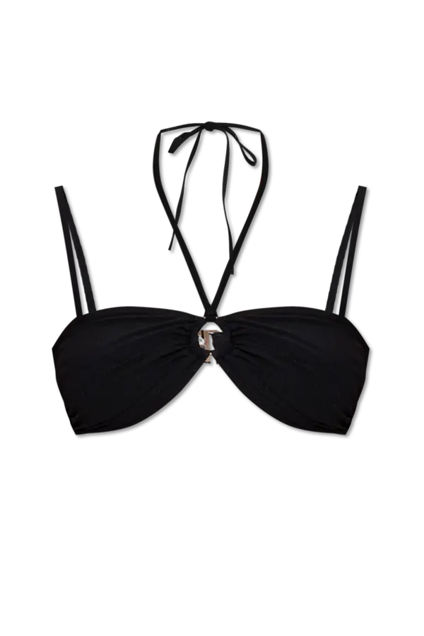 Isabel Marant Fayma Bandeau Swimsuit Top - Black