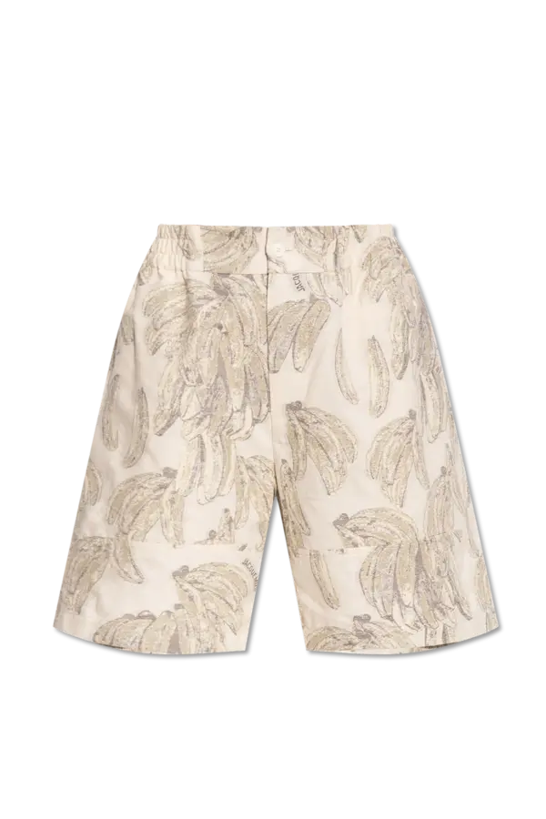 Jacquemus Patterned Cotton Shorts